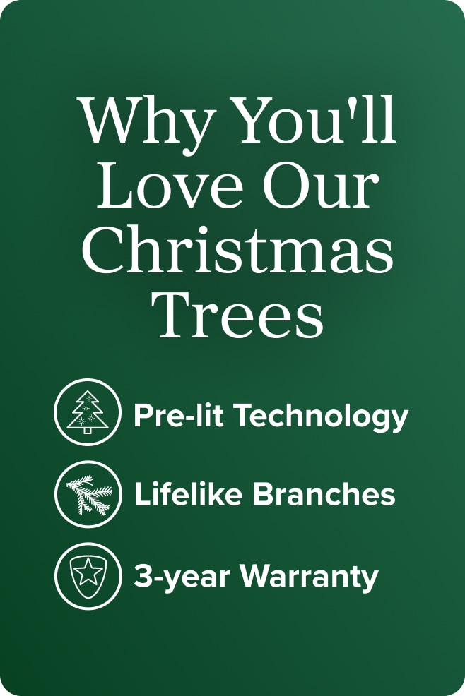 Artificial & Pre-Lit Christmas Trees | Frontgate