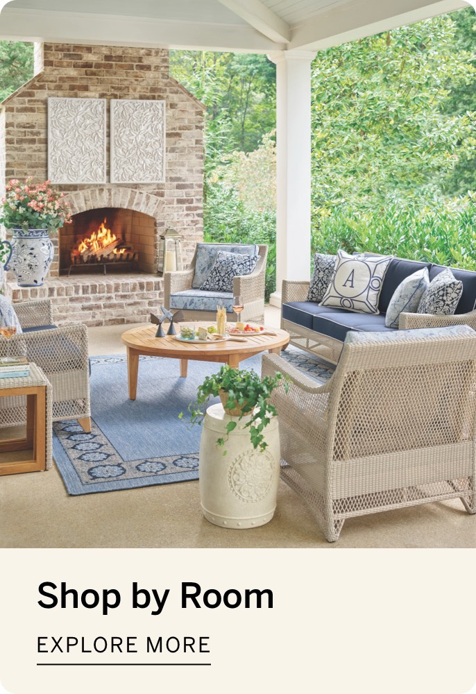 Shop Teak, Aluminum & Wicker Outdoor Furniture | Frontgate